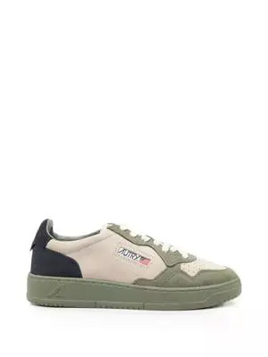 AUTRY Medalist Panelled Suede Sneakers - Neutrals
