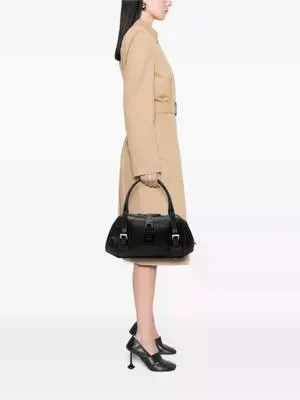Loewe 2005 Embossed Leather Senda Handbag