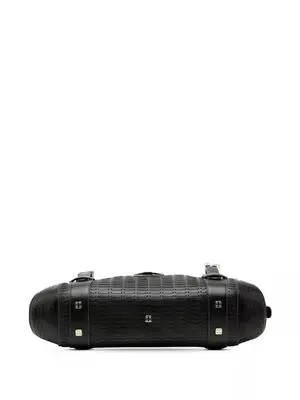 Loewe 2005 Embossed Leather Senda Handbag