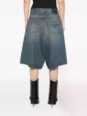 R13 Jesse Denim Shorts - Blue