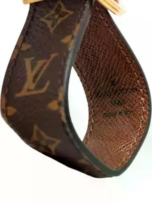 LOUIS VUITTON 2024 Monogram Dragonne Bag Charm Key Chain