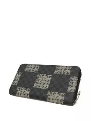 LOUIS VUITTON 2015 Christopher Nemeth Damier Graphite Zippy Organizer Wallet Long Wallets