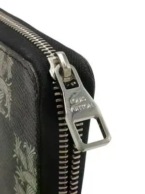 LOUIS VUITTON 2015 Christopher Nemeth Damier Graphite Zippy Organizer Wallet Long Wallets
