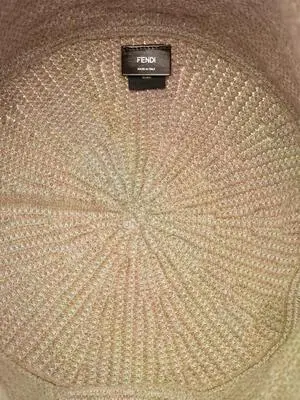 Fendi 2010-2026 Zucca Cashmere Shopper Tote Bag