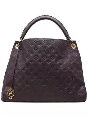 LOUIS VUITTON 2011 Monogram Empreinte Artsy Mm Hobo Bag - Red
