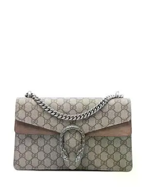 Gucci 2016-2026 Medium Gg Supreme Dionysus Shoulder Bag - Neutrals