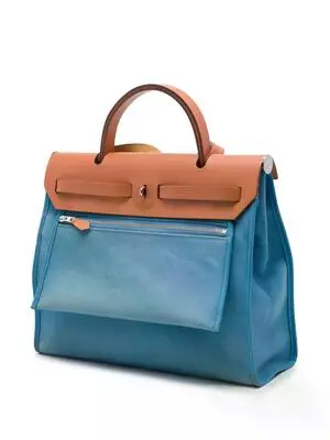 Hermès 2015 Toile Herbag Zip 31 Satchel