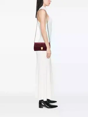 Prada 2013-2026 Impuntu Tessuto Chain Crossbody Bag