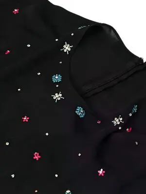 Valentino Garavani Long-sleeve Embellished Dress