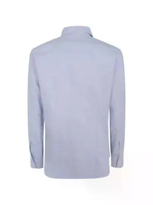 BARBA NAPOLI Button-up Long-sleeve Shirt