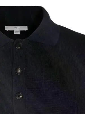 Malo Long-sleeve Polo-collar Sweater