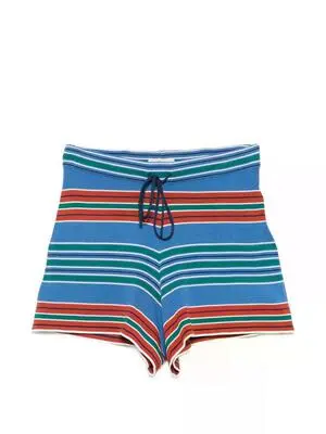 Faithfull The Brand Carlo Striped Knit Shorts