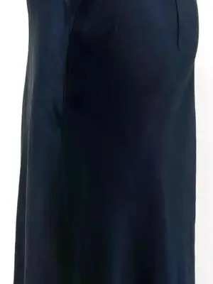 Vince Satin Side-slit Slip Maxi Skirt