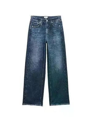 Rag & Bone Miramar Wide-leg Jeans - Blue