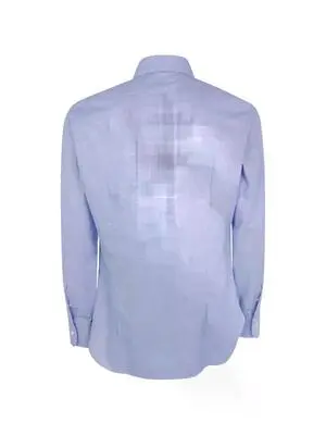 BARBA NAPOLI Cotton Shirt - Blue