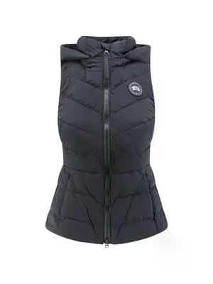 Canada Goose Hooded Quilted Gilet - Black