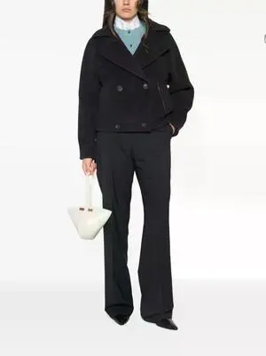 Peserico Double-breasted Wool Coat