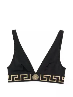 Versace Medusa Bikini Top - Black