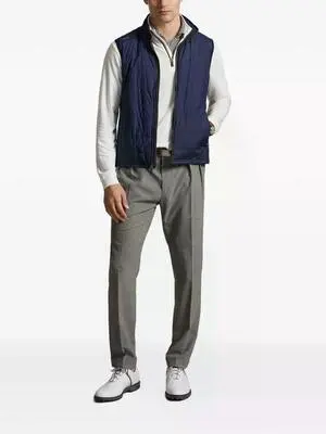 Rlx Ralph Lauren Quarter-zip Logo-embroidered Sweatshirt