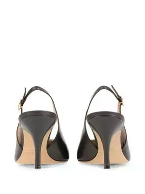 FERRAGAMO Maxi-gancini Slingbacks
