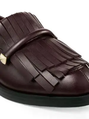 JIMMY CHOO Eska Loafers - Red