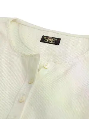 Ralph Lauren Long-sleeve Henley Top - Neutrals