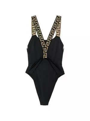 Versace Greca-strap Swimsuit