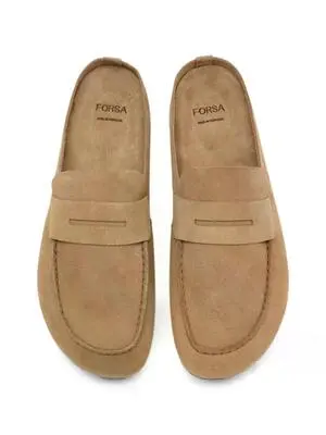 FORSA Eddie Suede Slip-on Loafers