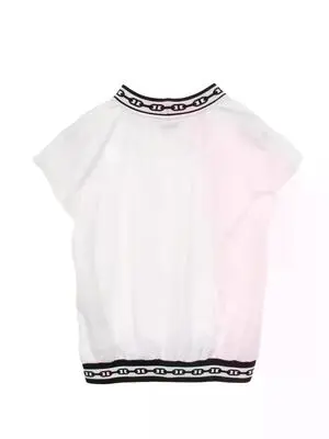Hermès Cotton Chaîne D'ancre Print High Neck T-shirt