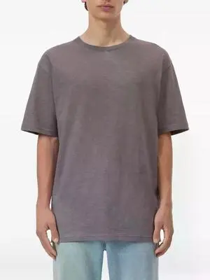 Closed Logo-embroidered T-shirt - Grey
