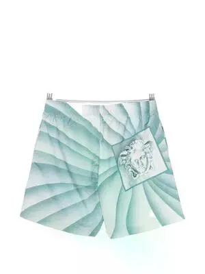 Versace Graphic-print Swim Shorts