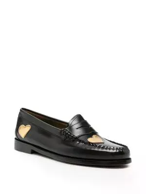 G.H.BASS Weejuns Heart-motif Penny-slot Loafers