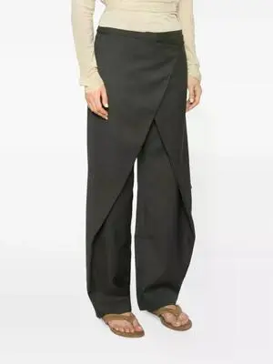 ST. AGNI Wrap Rouleau Trousers