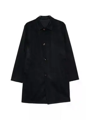 KIRED Reversible Button-fastening Coat - Blue