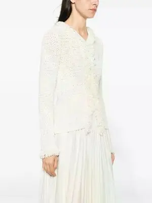 Proenza Schouler Nilo Fringed Blouse - Neutrals