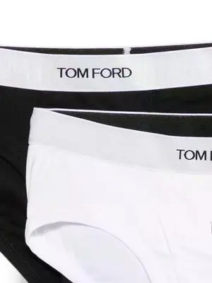 TOM FORD Logo-waistband Briefs Set