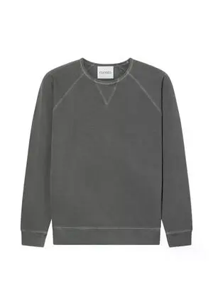 Closed Raglan-sleeve Sweatshirt - Green