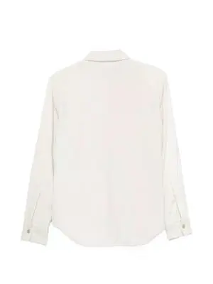 Eleventy Corduroy Long-sleeve Shirt - Neutrals
