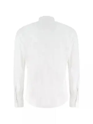 ALESSANDRO GHERARDI Spread-collar Long-sleeve Shirt - White