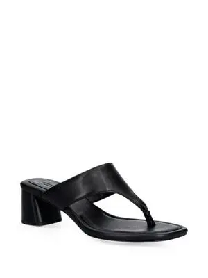 VAGABOND SHOEMAKERS Evie Leather Thong Sandals - Black