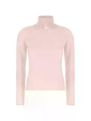 VANISE Roll-neck Cashmere Sweater - Pink