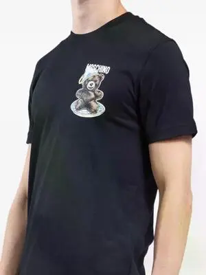 Moschino Teddy-bear Logo-print T-shirt