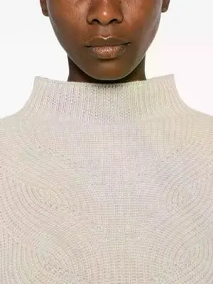 Herno Ribbed-knit High-neck Sweater