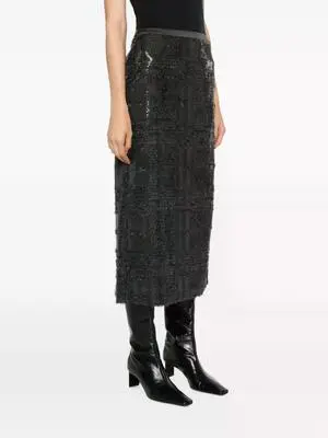 Peserico Sequin-embellished Midi Skirt