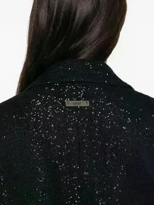 Peserico Sequin-embellished Shawl-lapel Blazer
