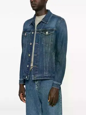 Eleventy Button-fastening Denim Jacket