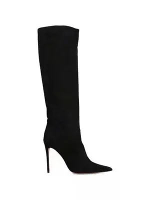 CASTAGNA Smirne Pointed-toe Stiletto-heel Boots - Black
