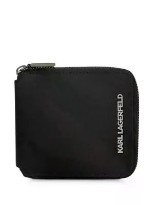 Karl Lagerfeld K/nylon Wallet - Black