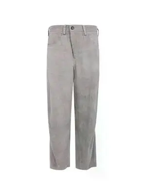 ZIGGY CHEN Wide-leg Cotton Jeans