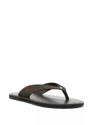 A.emery Flora Flat Sandals - Brown